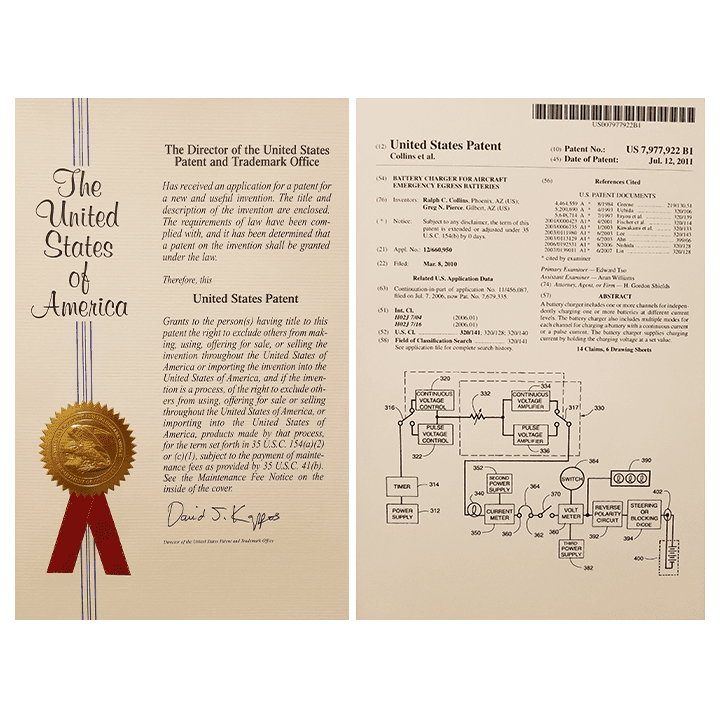 Aviation Battery Patent Technology | Aviocraft